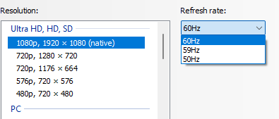 Monitor splitting picture into 5 parts - HP Support Community - 8378628