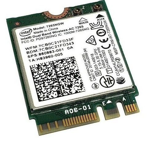 Solved: Part number of Intel Wifi card to replace Realtek RTL8822CE ...