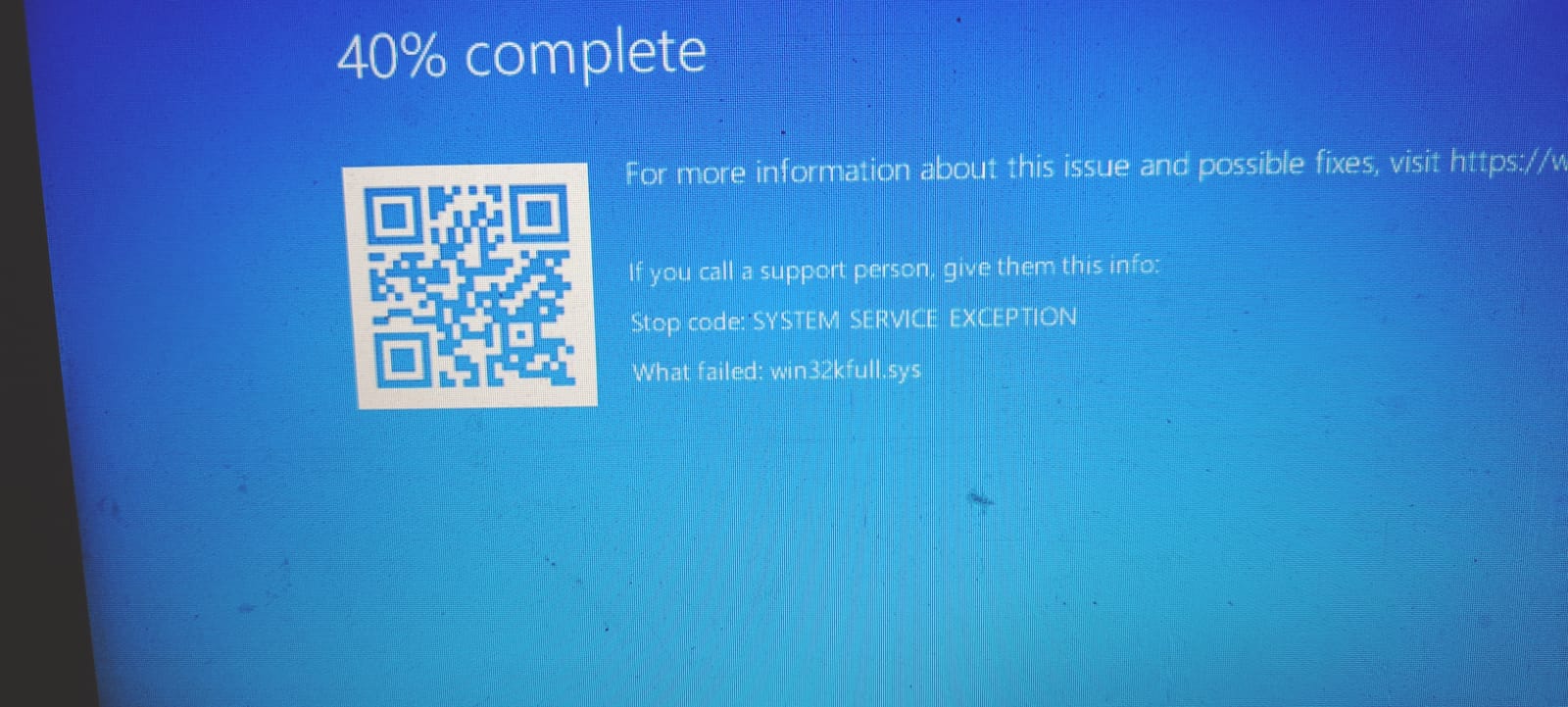 Blue Screen fix - system service excecption - HP Support Community ...