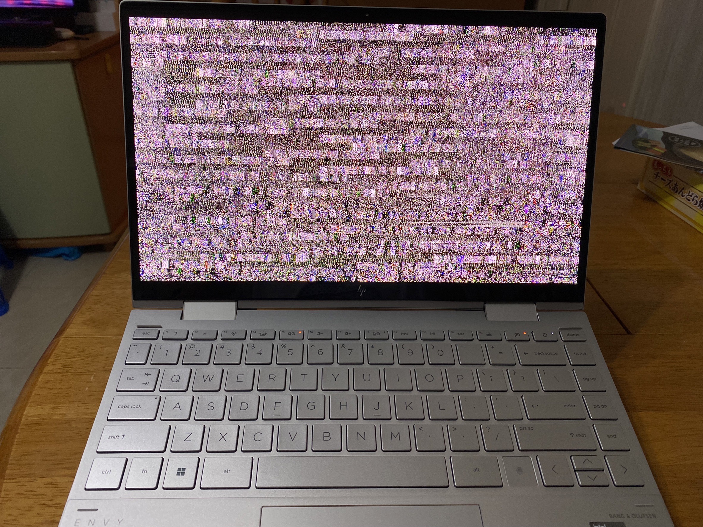 System freeze and abnormal display - HP Support Community - 8389317