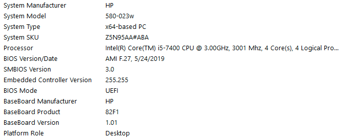 Solved: Laptop BIOS installed on Desktop PC? - HP Support Community ...