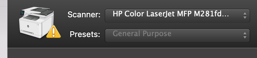 Unable to scan - HP Support Community - 8390424