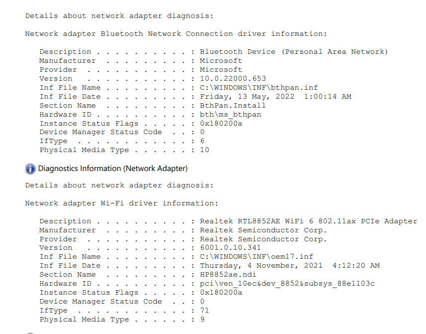 NETWORK PROBLEM - HP Support Community - 8393237