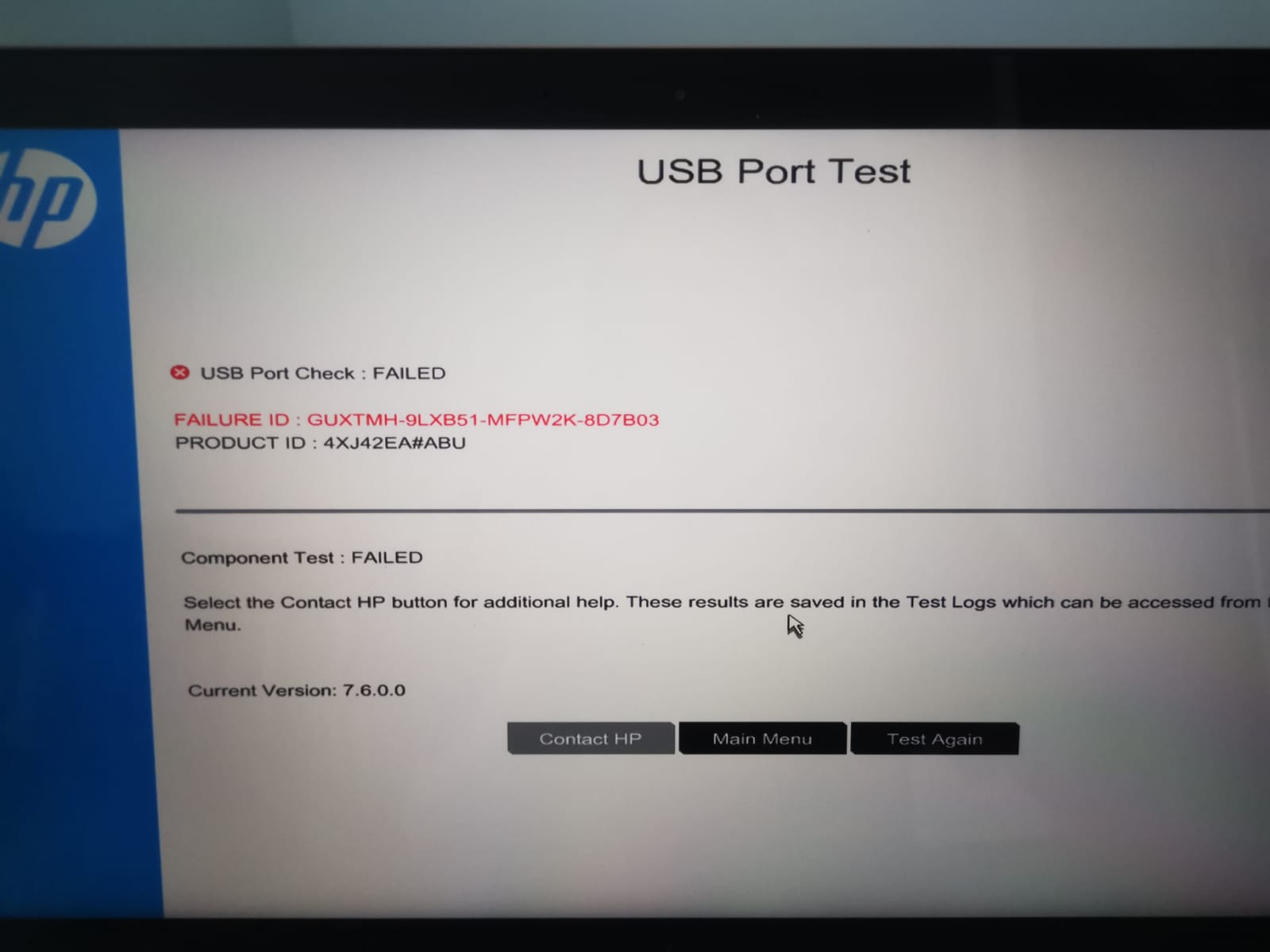 USB Failure ID - GUXTMH-9LXB51-MFPW2K-8D7B03 - HP Support Community ...