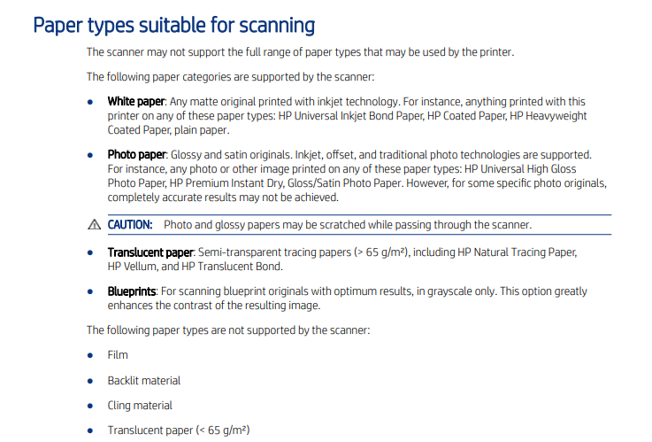 Solved: T830 mylar scanning issue - HP Support Community - 8403284