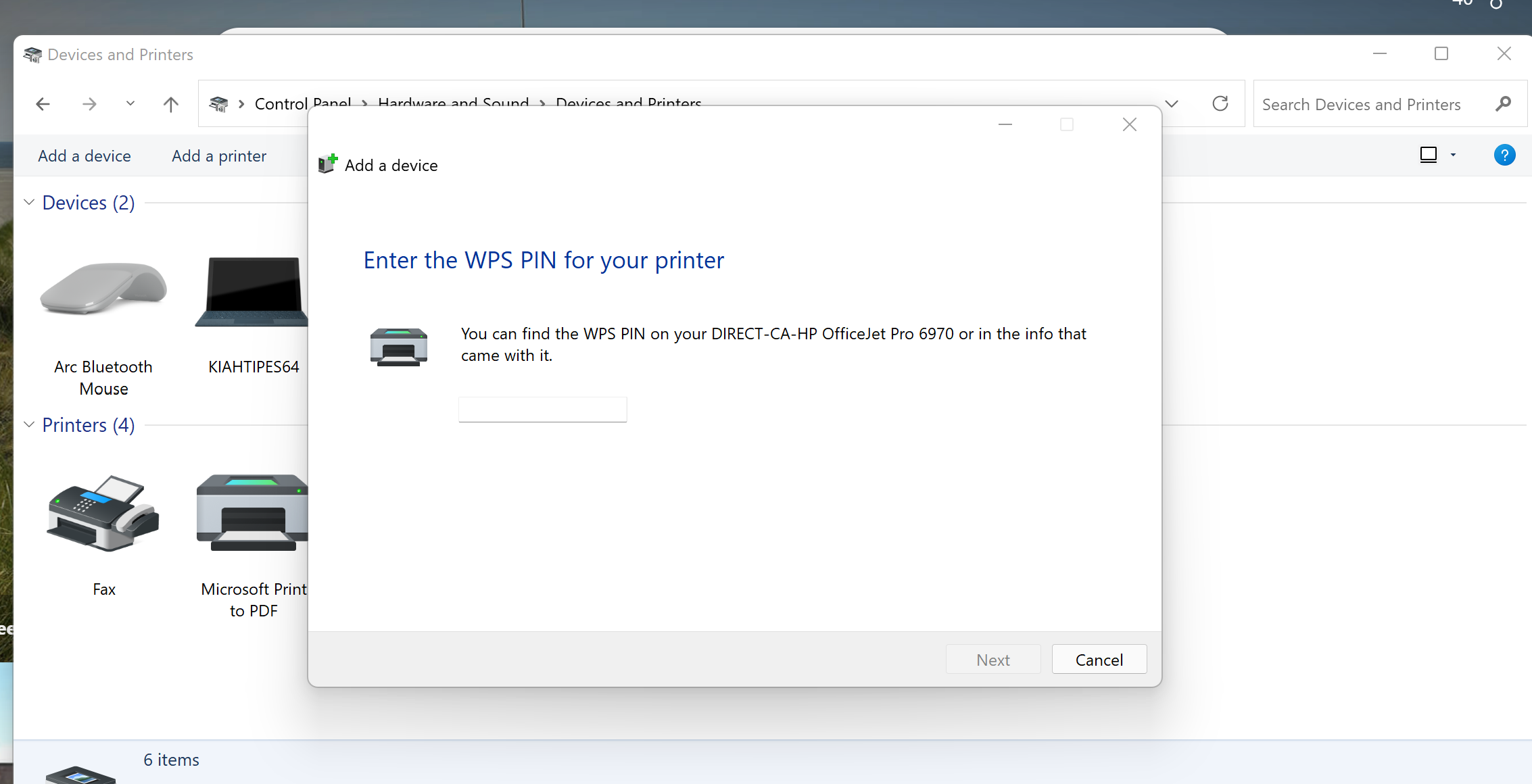 How do I get a new pin number to connect a new computer to m... - HP ...