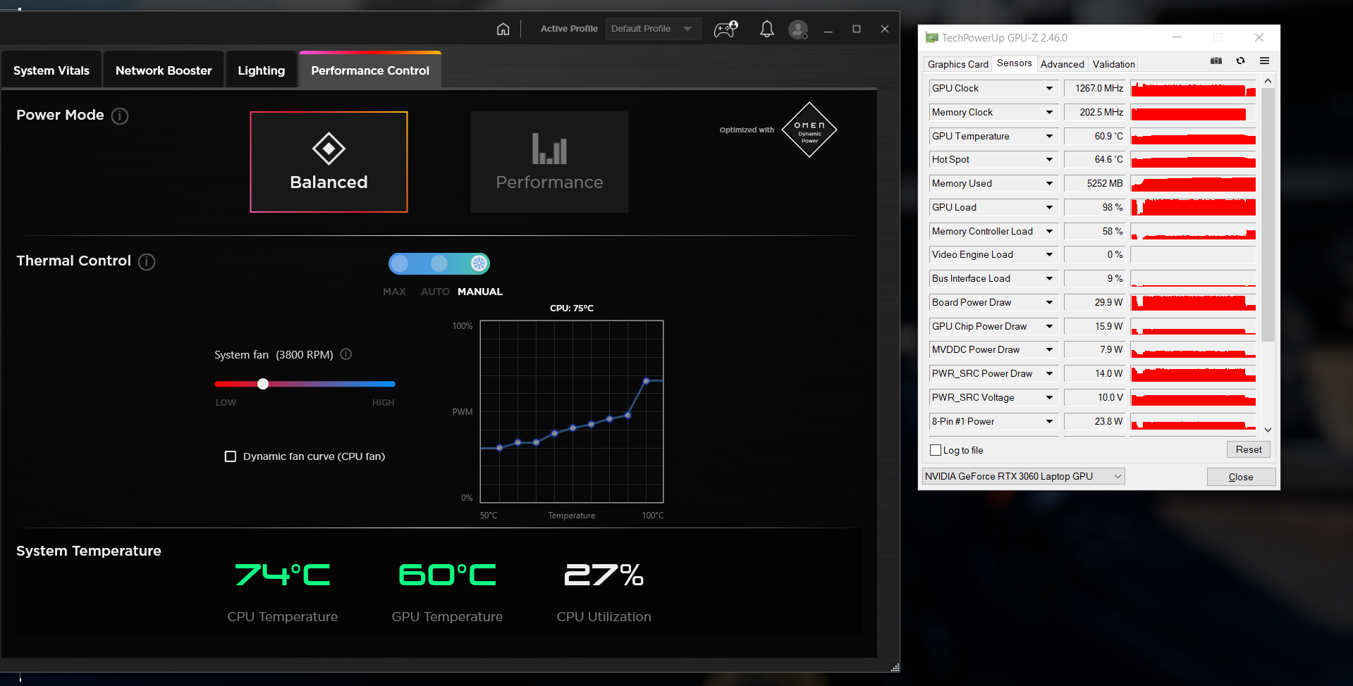 HP Omen 15 issues with Fan + 3060 - HP Support Community - 8408054