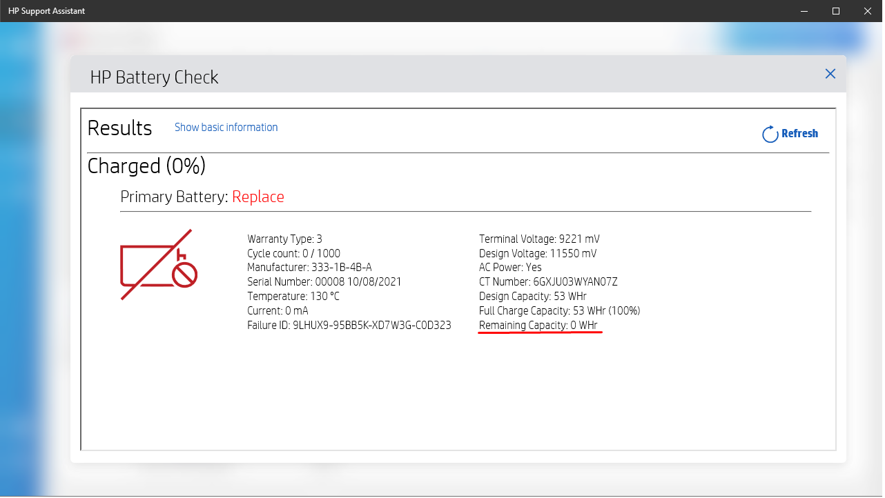 New battery problem - HP Support Community - 8416910