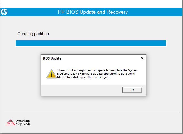 I can't update BIOS - HP Support Community - 8417955