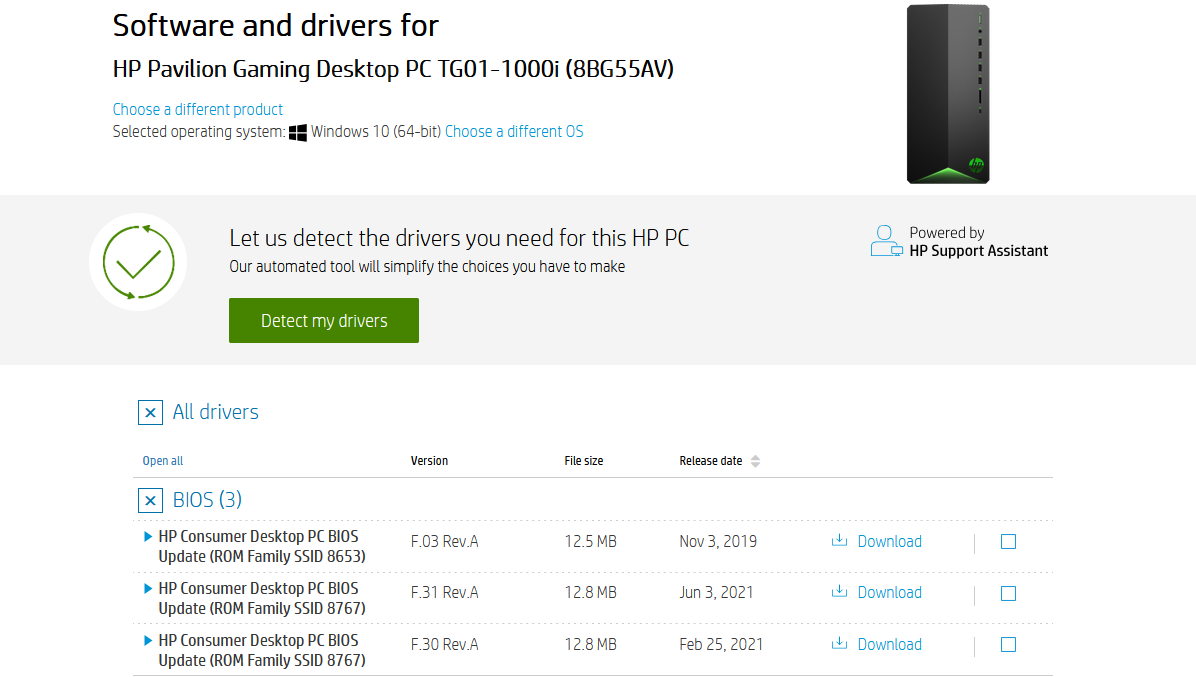 Where do i find my bios file??? - HP Support Community - 8420199