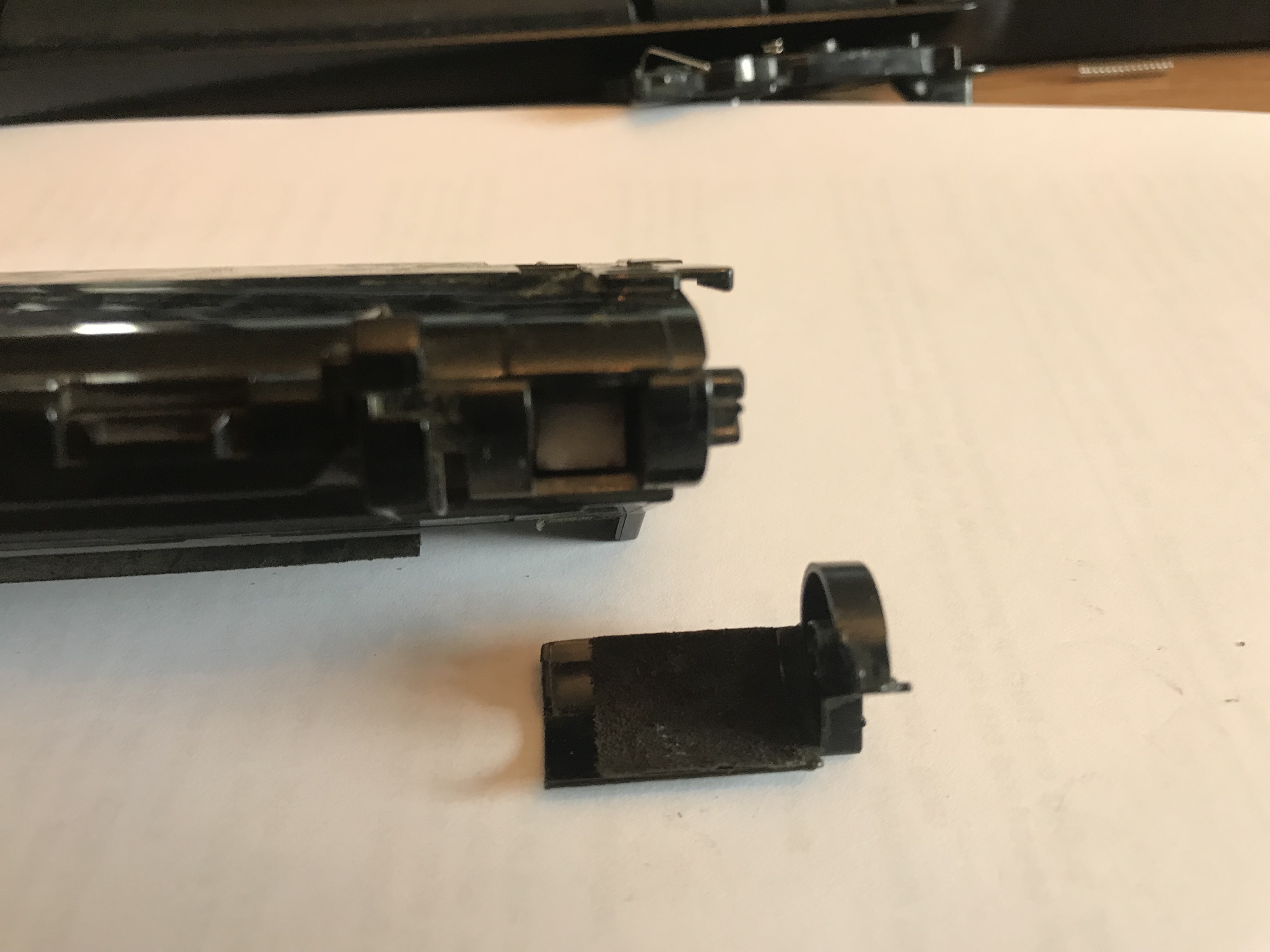 Solved: HP M551 help on where does a spring go - HP Support Community ...