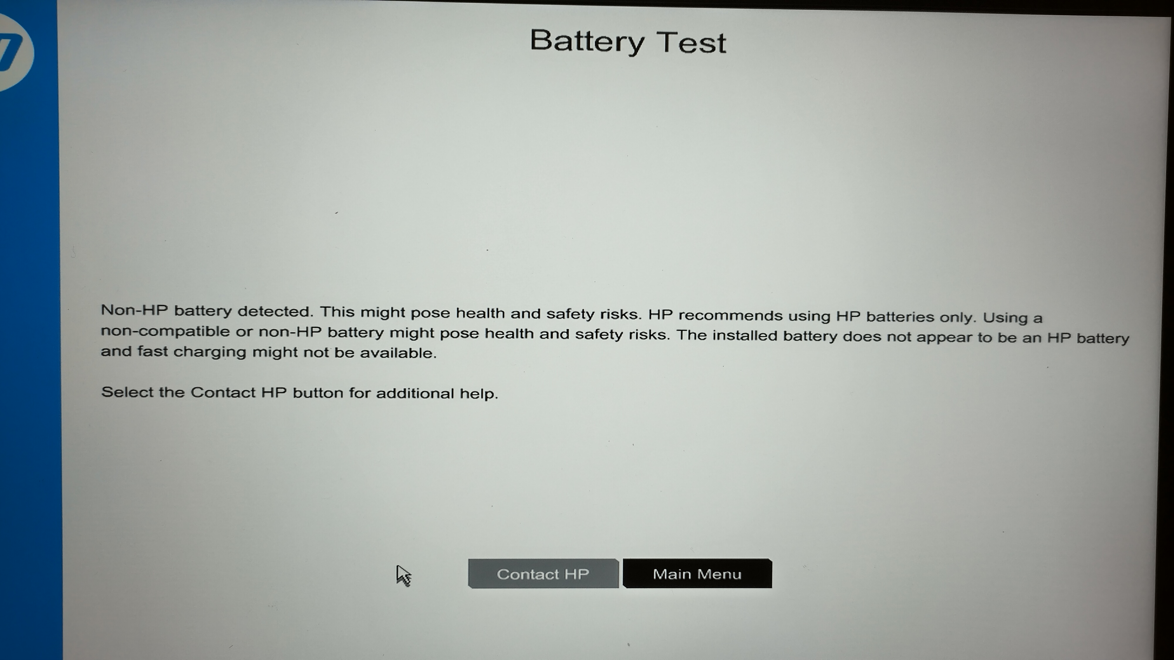 The battery does not charge - HP Support Community - 8418254