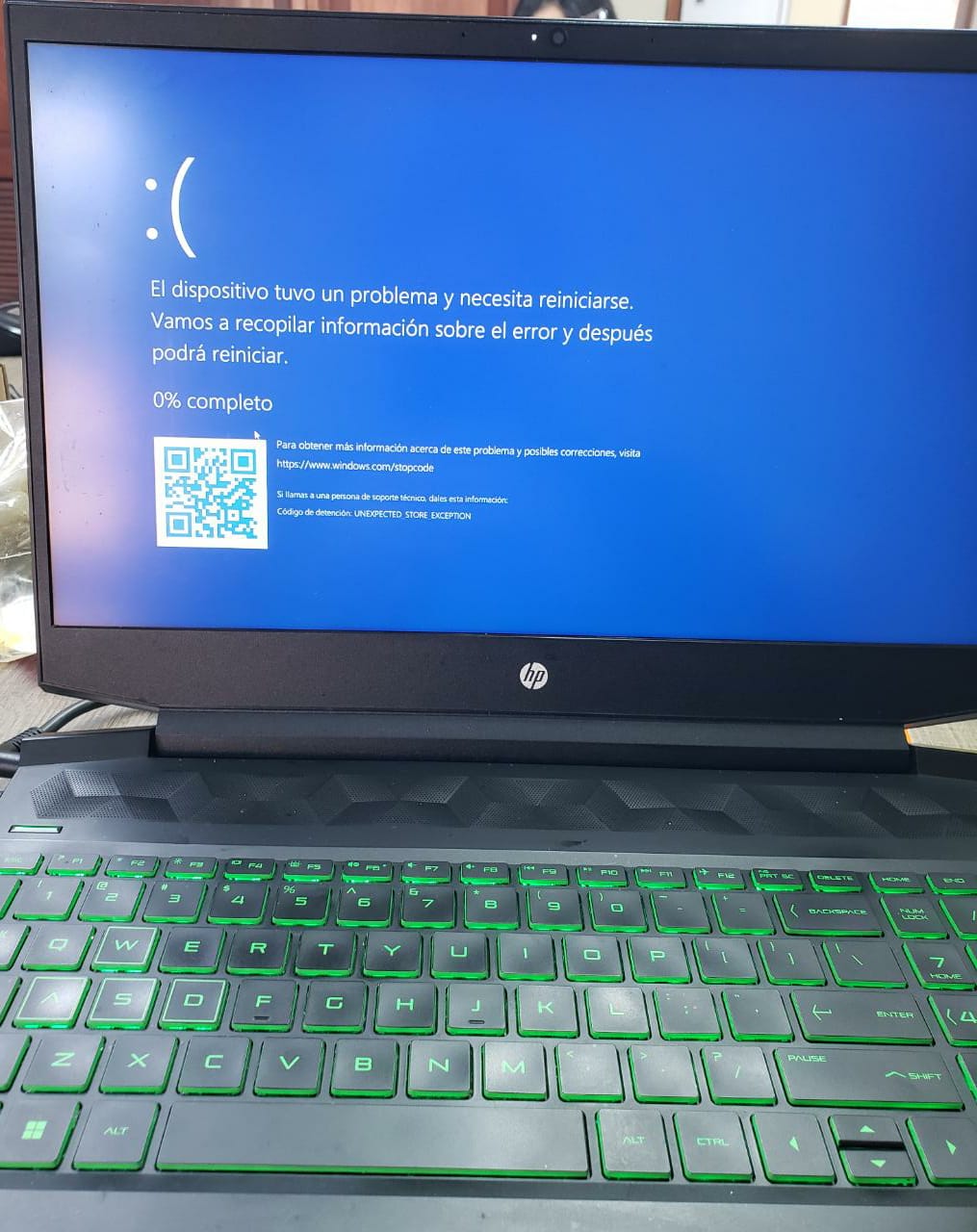 Blue screen and reboot - HP Support Community - 8418912