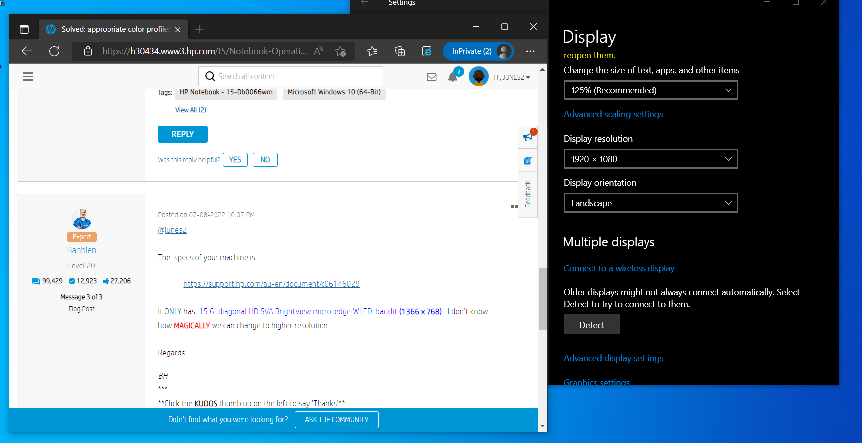 Solved: appropriate color profiles (described as ICM or ICC files) - HP ...