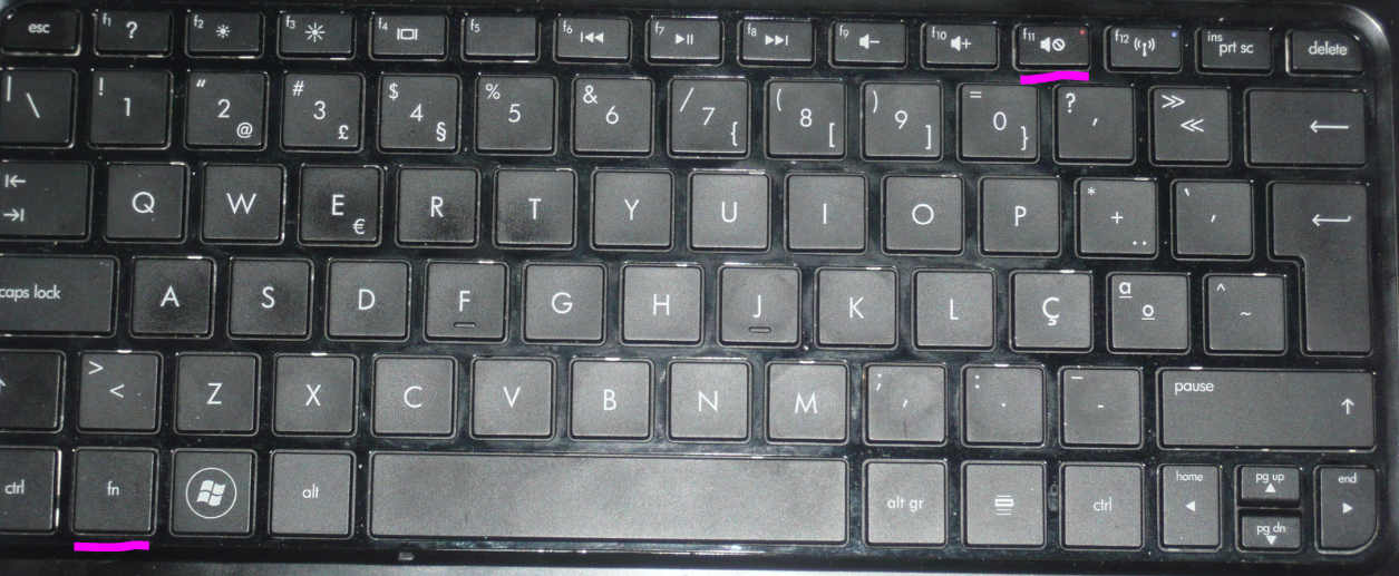 Volume Button F11 Always shows Orange - HP Support Community - 8422971