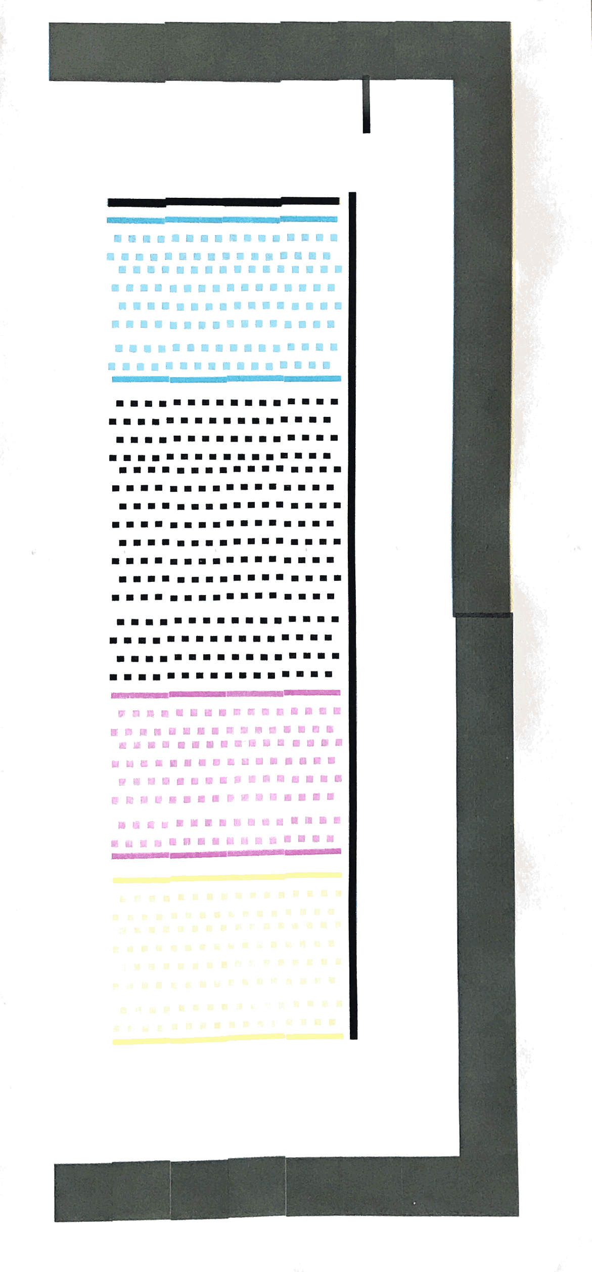 HP Plotter DesignJet DJ500 - Printheads alignment error afte... - HP ...