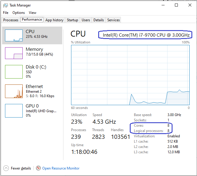 what is my laptop's core? - HP Support Community - 8435632