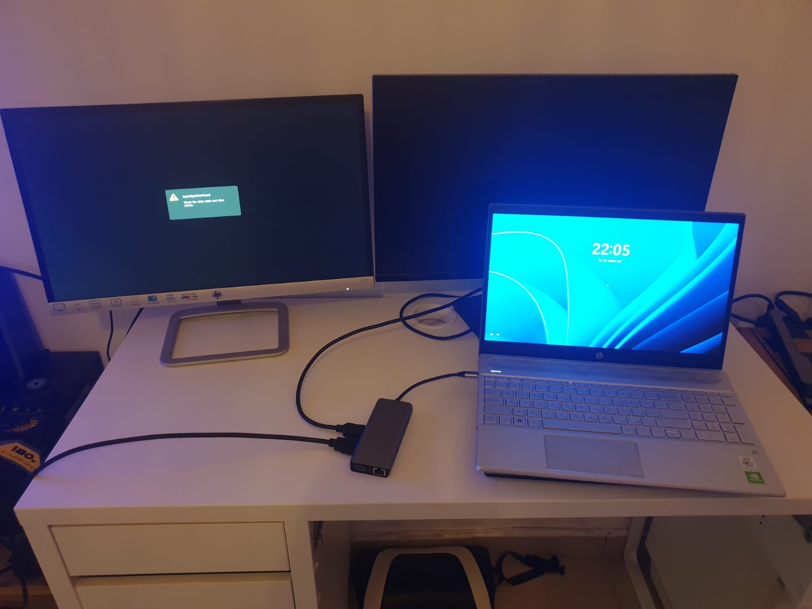 Display 2 screen with docking station - HP Support Community - 8441830
