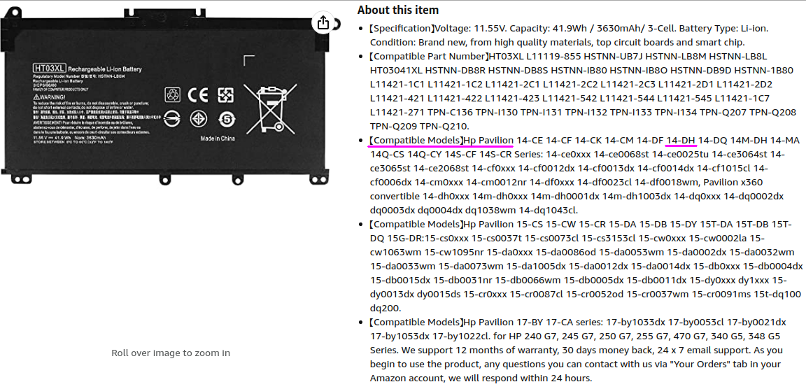 Solved: What would be the cost of battery replacement of my Laptop H ...