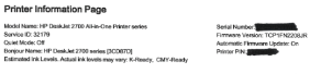 Solved: I have an HP2710e with red light on info button - HP Support ...