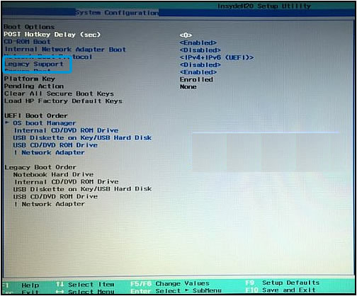 Bios update blocked - HP Support Community - 8453800