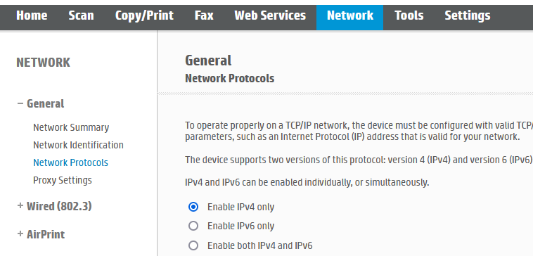 HP8020 SENDING huge amounts of data over Port 5357 - HP Support ...
