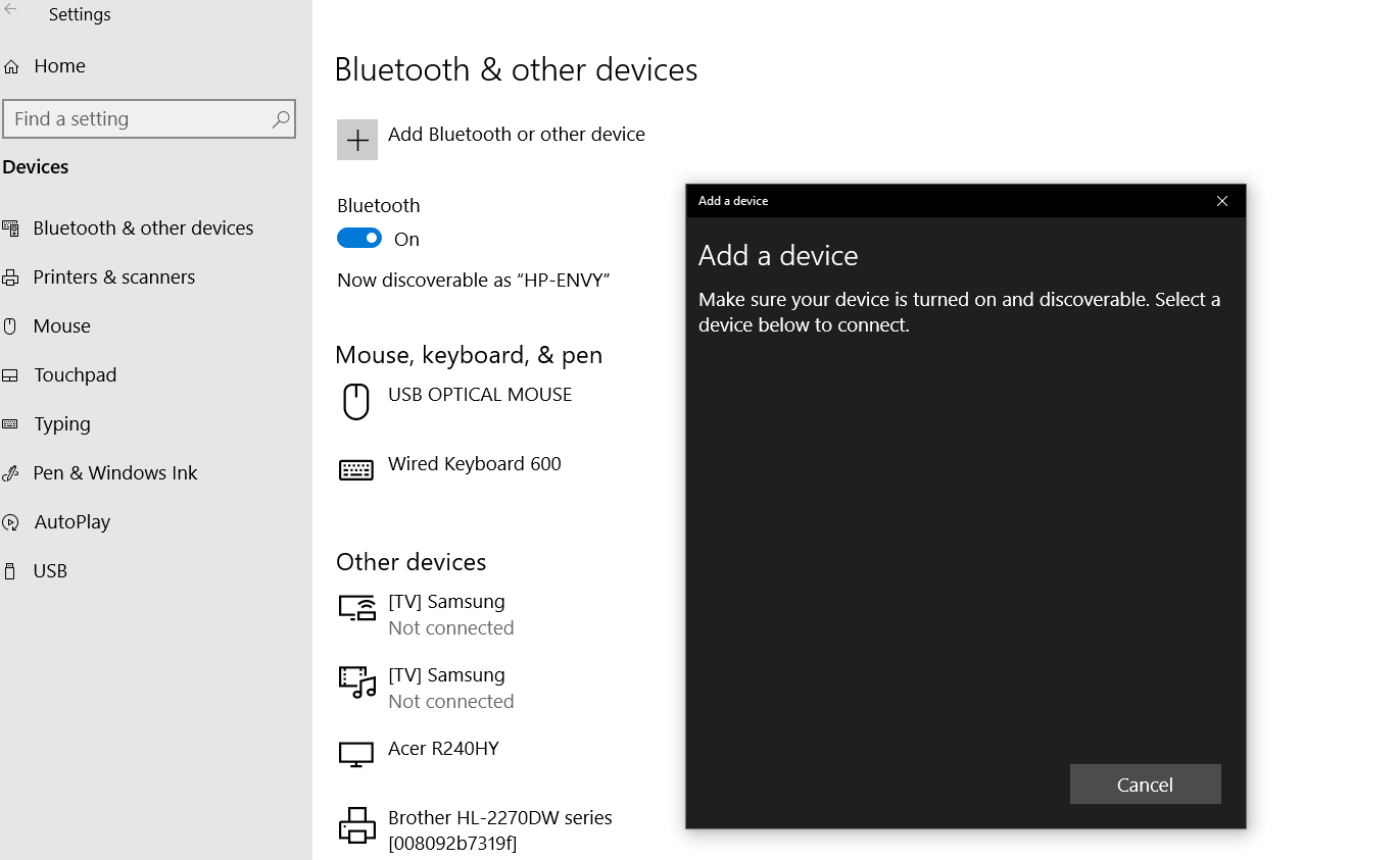 Bluetooth - HP Support Community - 8461292