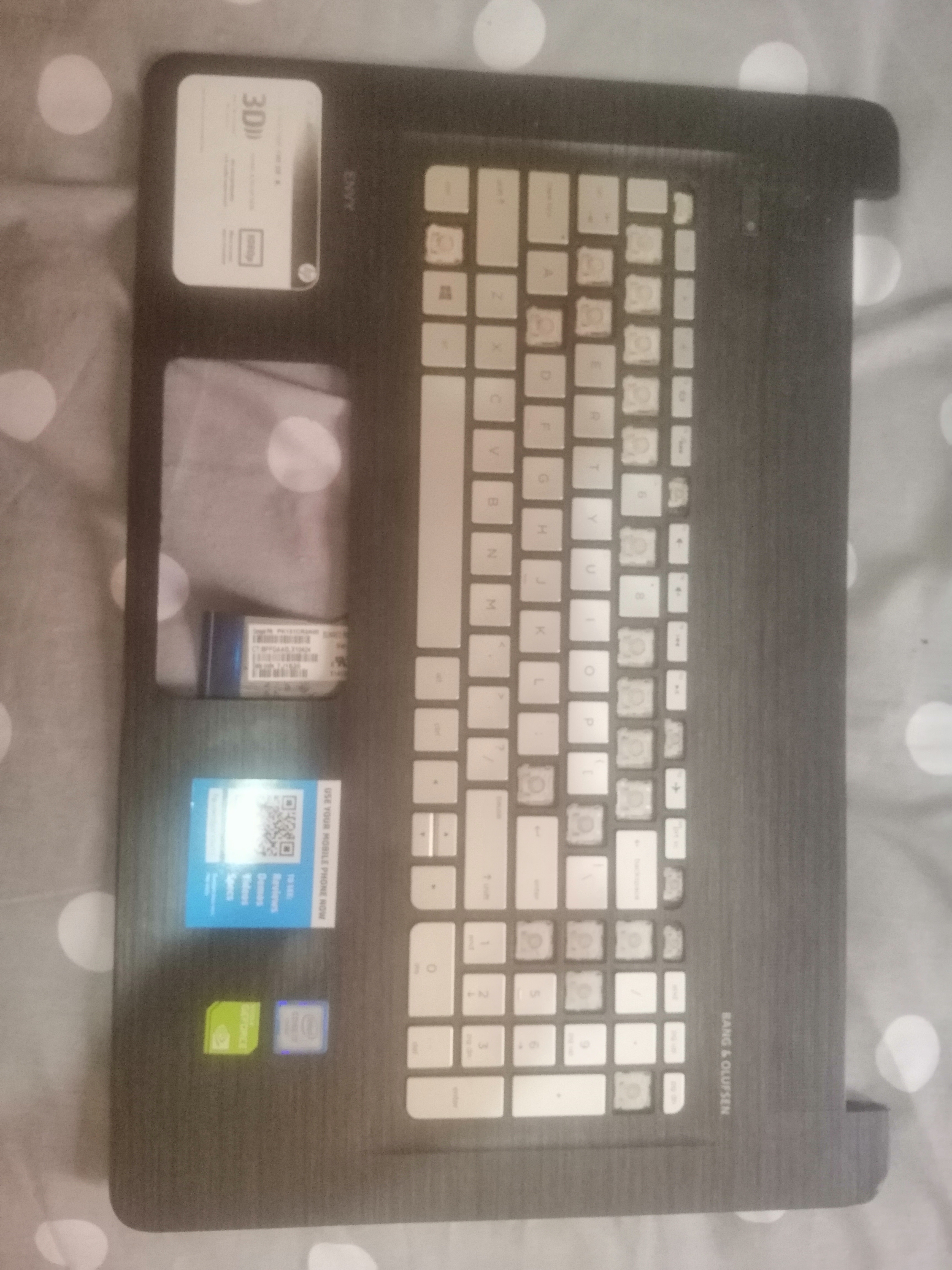 Solved: Top cove + LED keyboard for HP ENVY m7 Notebook - HP Support ...