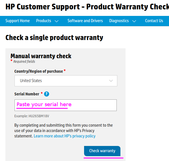 HP Customer Support site is temporarily unavailable, Does an... - HP ...