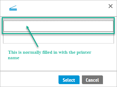 The scan program doesn't show information for the shortcuts,... - HP ...