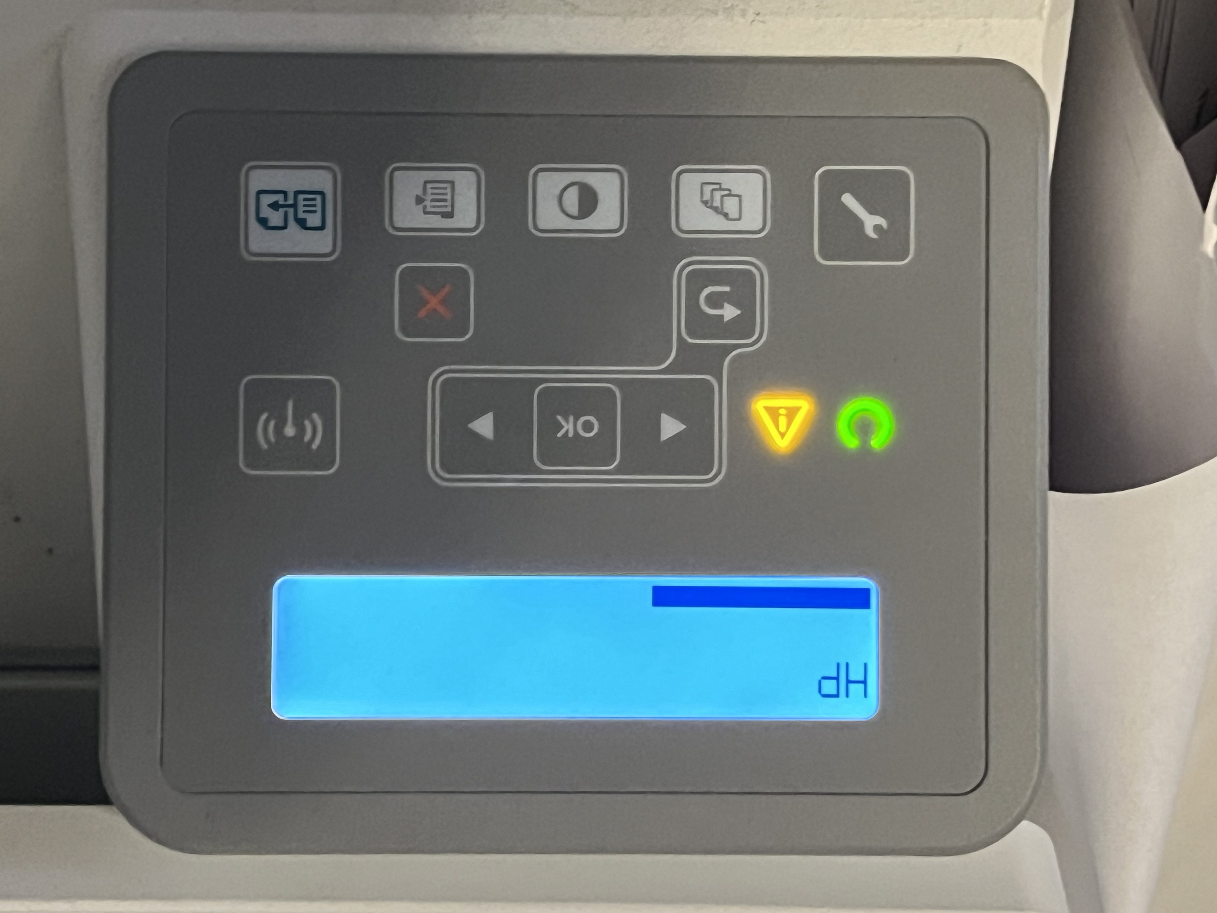 M148dw activity and ready lights flashing - HP Support Community - 8467796