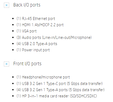 USC-C port - HP Support Community - 8468444