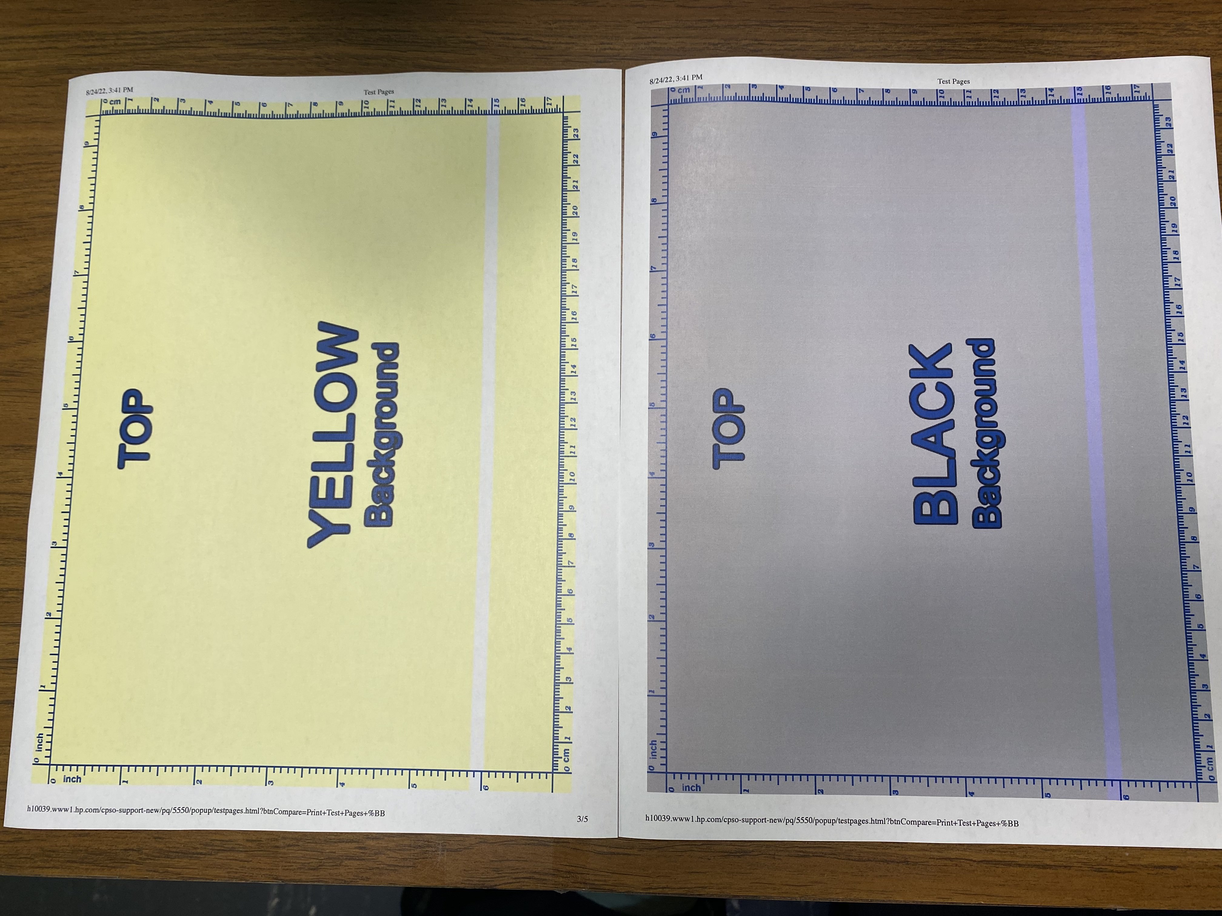 One white streak when using yellow toner - HP Support Community - 8466581