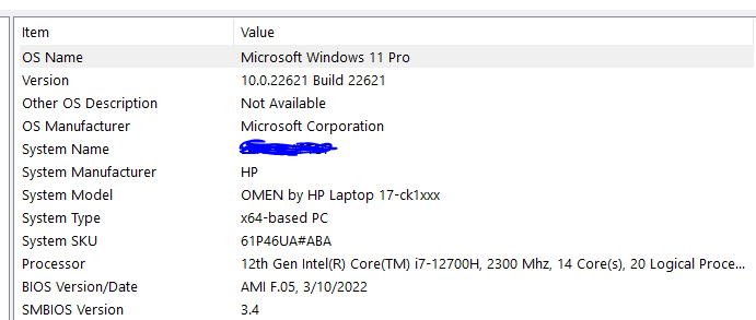 HP Omen CK-1065cl Bios update failing - HP Support Community - 8462506