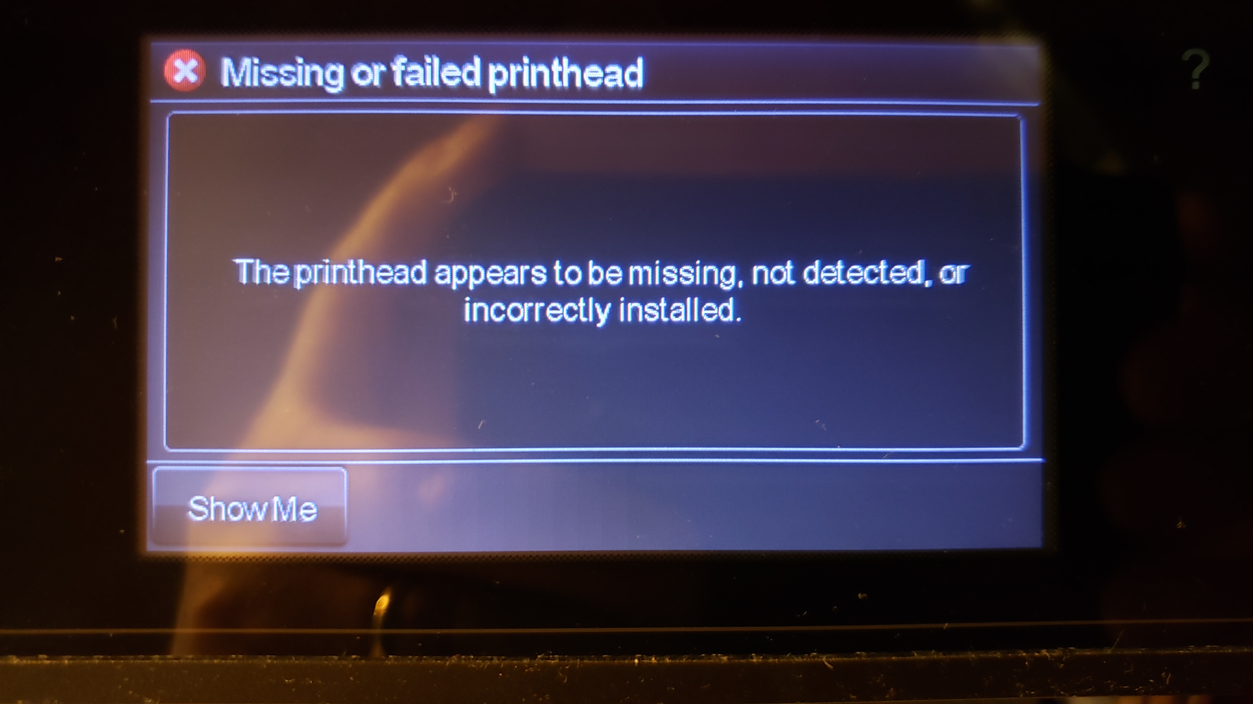 Printer Firmware Update & Printhead issue - HP Support Community - 8476084