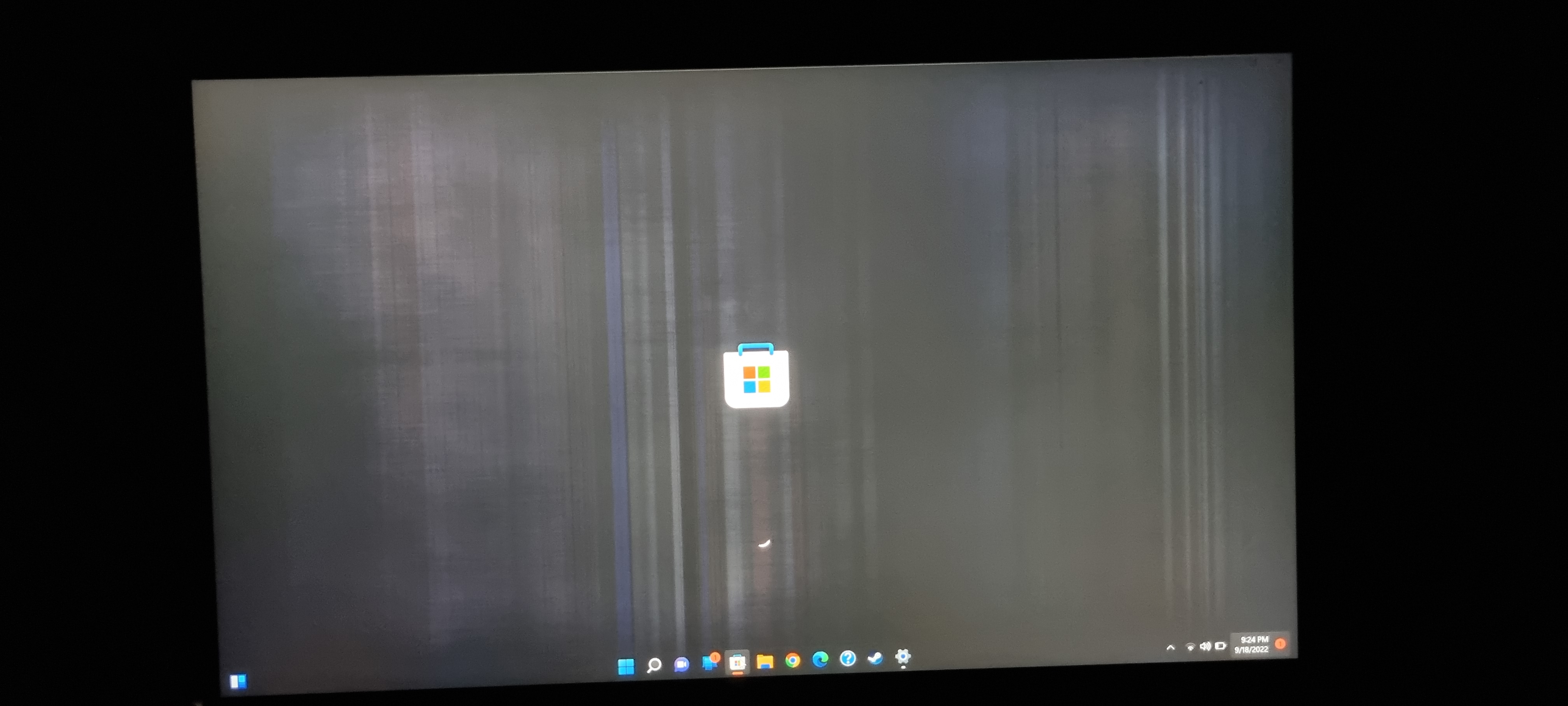 lines all over the screen and display flickering - HP Support Community ...