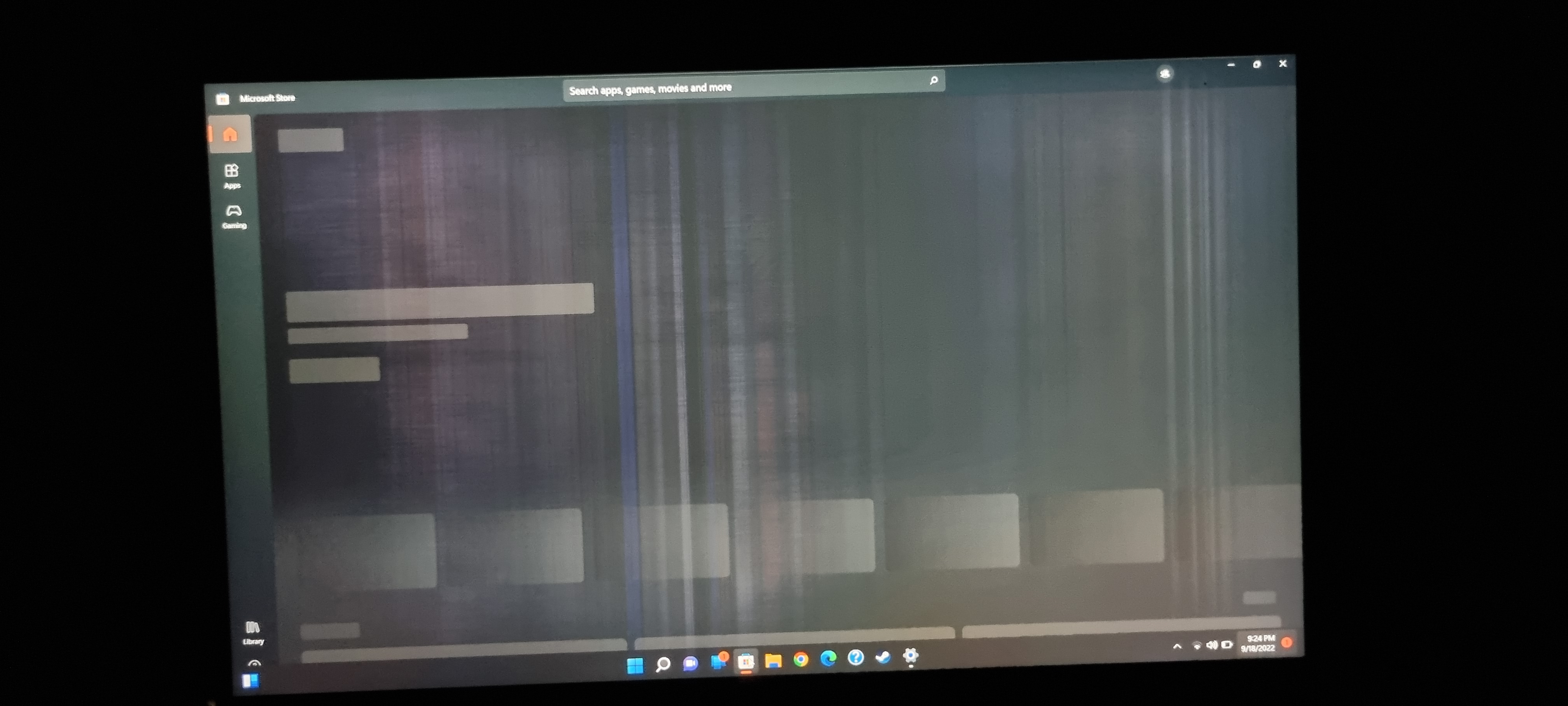lines all over the screen and display flickering - HP Support Community ...