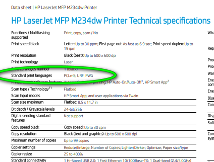 Solved: HP LaserJet MFP M234 W2012R2 driver - HP Support Community ...