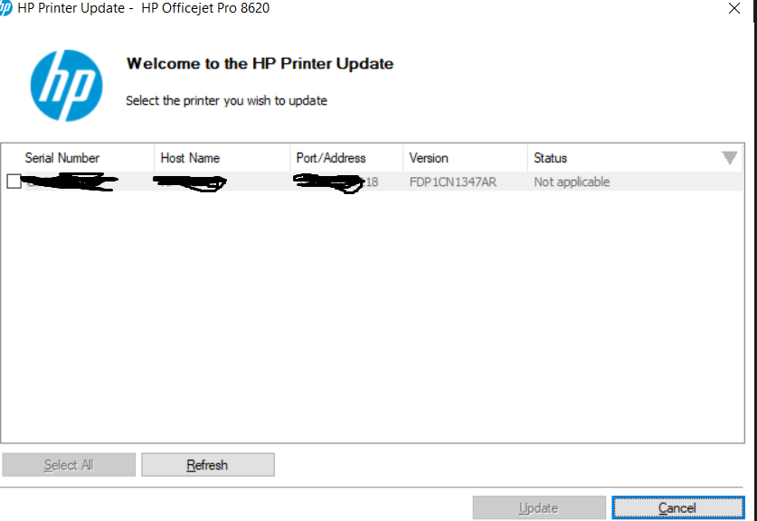 This printer is no longer eligible for re-enrollment in the ... - HP ...