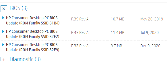 BIOS update help - HP Support Community - 8498305