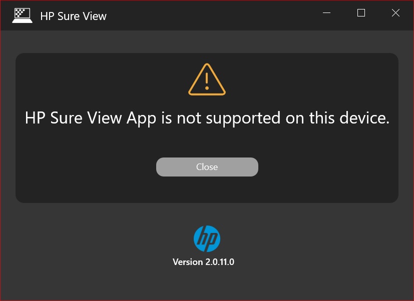 Solved: HP Sure View brightness levels don't work. - HP Support ...
