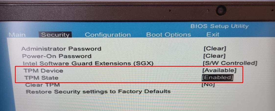 Windows 11, TMP enabled but not...now it (and I) am broken - HP Support ...