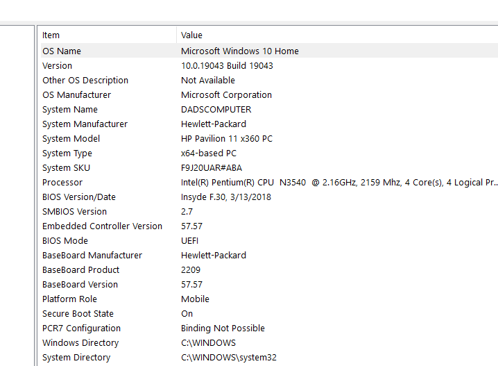 Solved: after bios upgrade, black screen - HP Support Community - 8485241