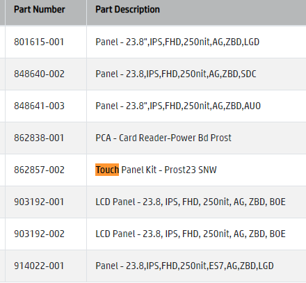 need to purchase replacement screen for 24-g014 - HP Support Community ...