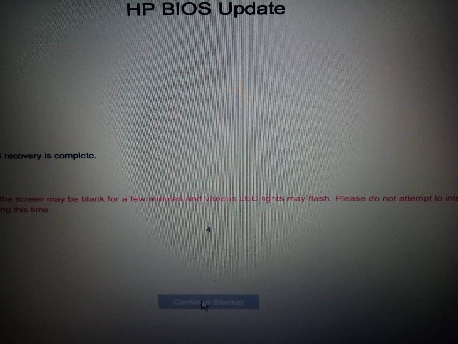 Solved: corrupted bios recovery not working - HP Support Community ...