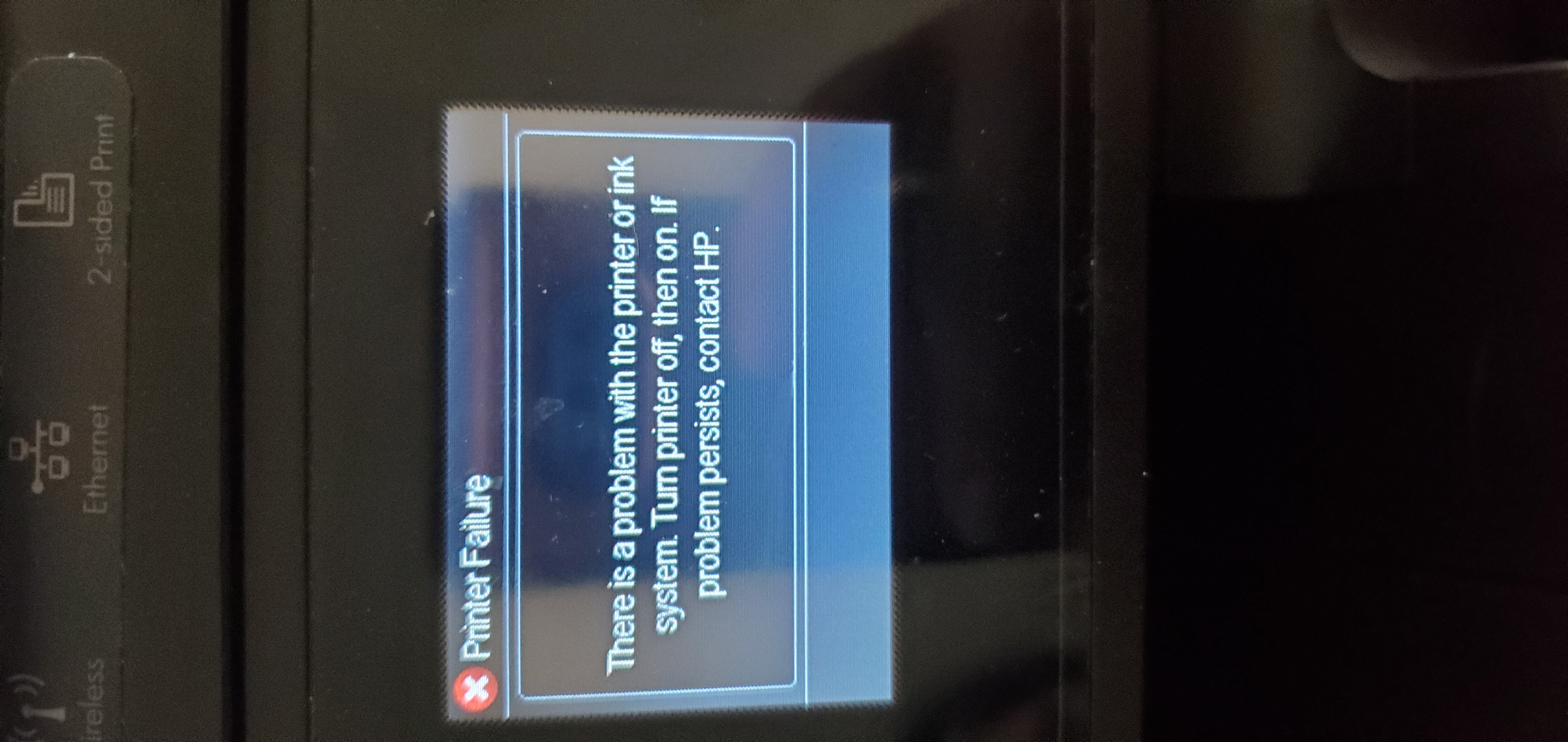 Printer failure - HP Support Community - 8506688