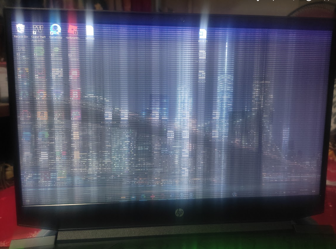 How do i fix My Laptop from flickering with horizontal lines - HP ...