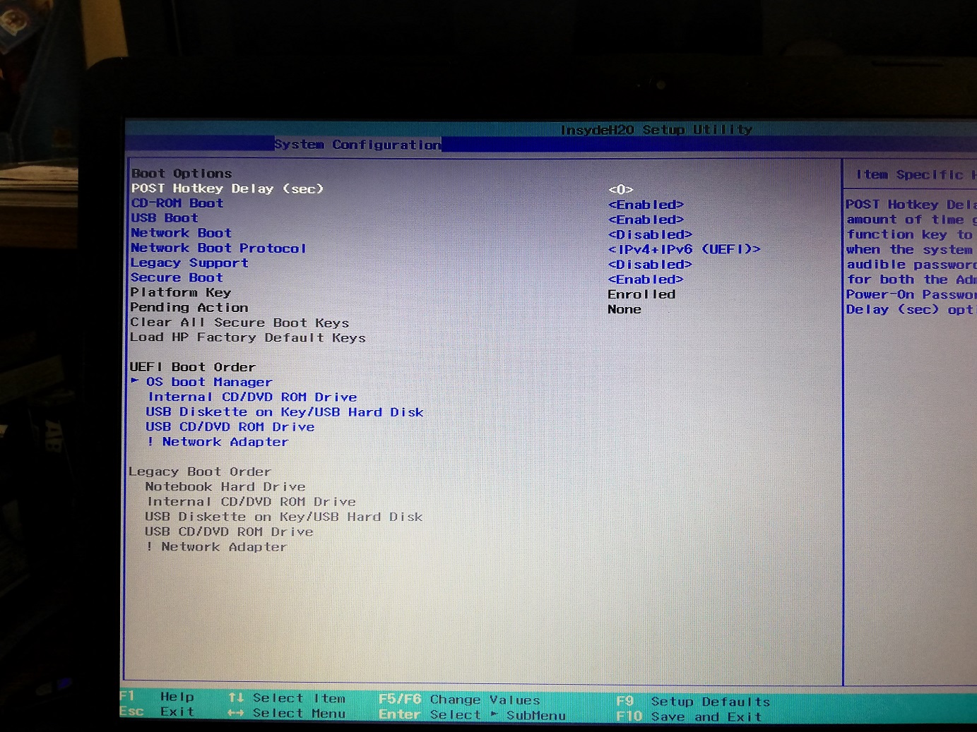 Original HDD not recognised on system after bios update. - HP Support ...