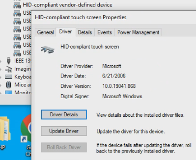 Touchscreen issue - HP Support Community - 8508092