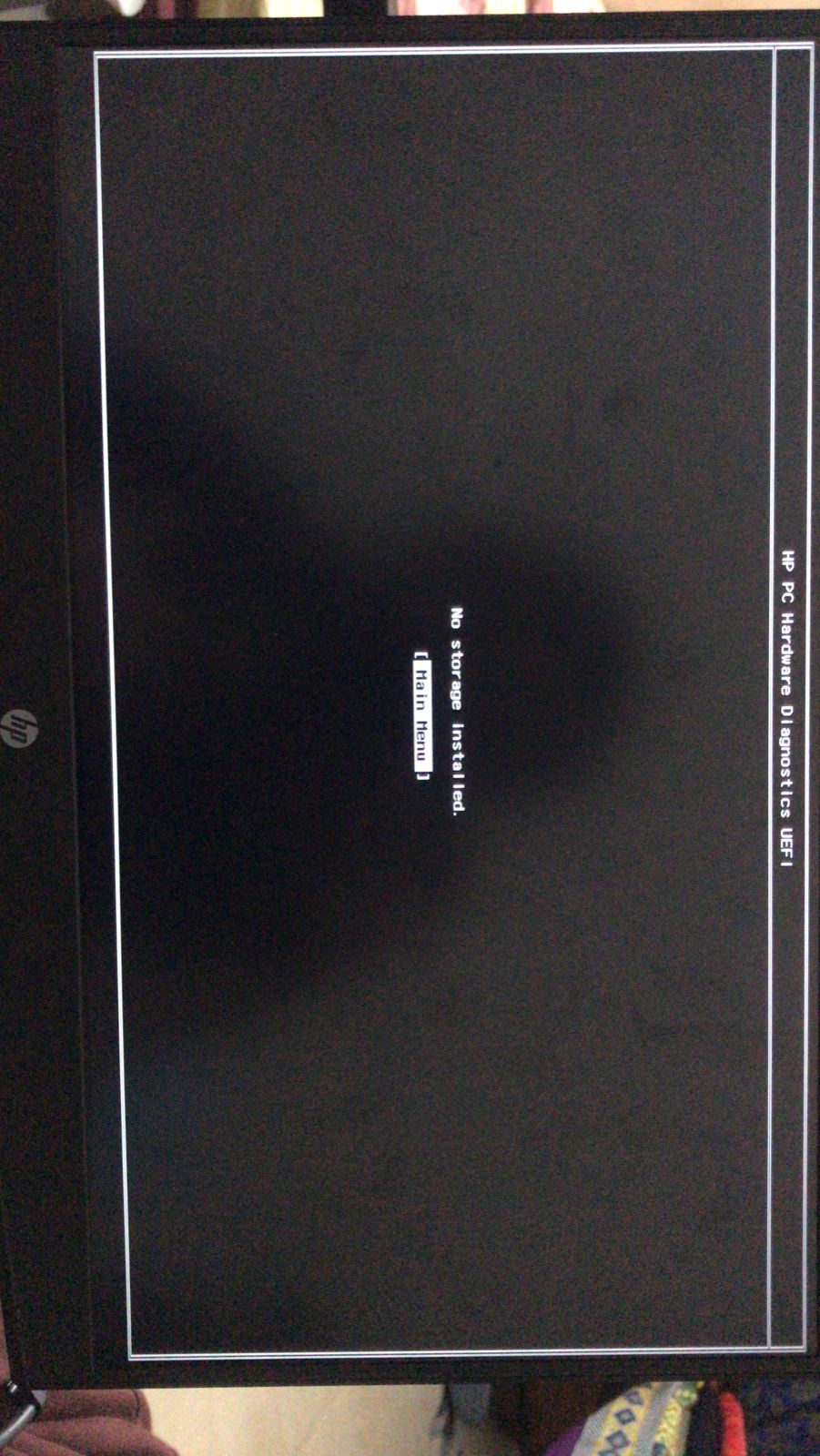 Storage fail and how to solve this? I also have warrenty - HP Support ...